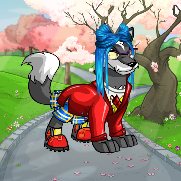 Punk Skunk Lupe | Dress to Impress: Preview customized Neopets ...