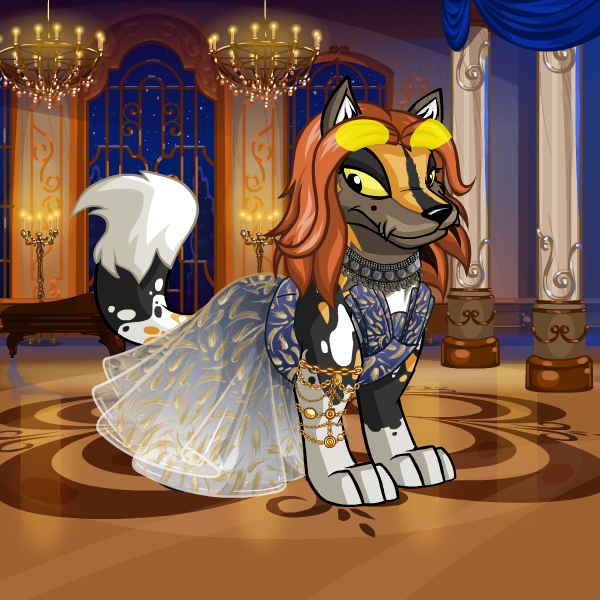 elegant spotted lupe | Dress to Impress