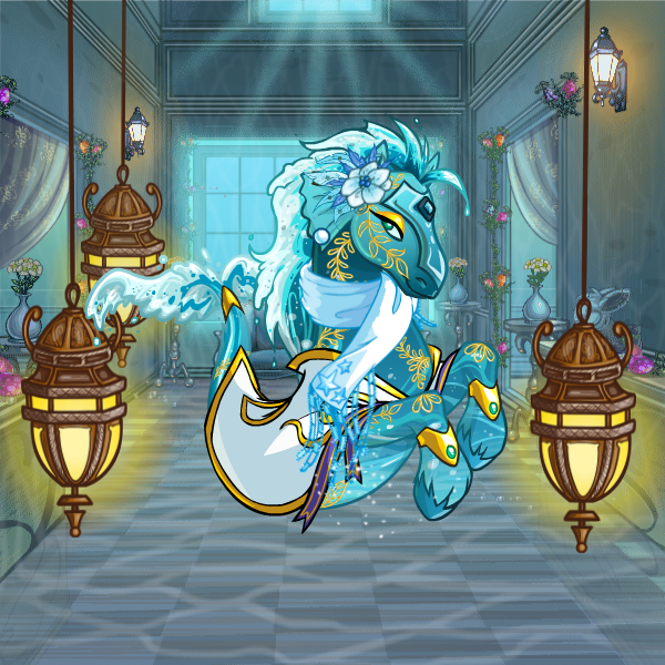 Royal Water Peophin | Dress to Impress