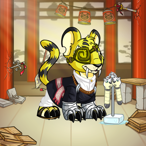 Kougra Monk | Dress to Impress: Preview customized Neopets' clothing ...