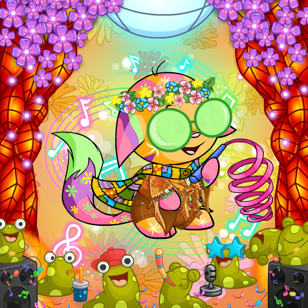 Disco Kacheek | Dress to Impress: Preview customized Neopets' clothing ...