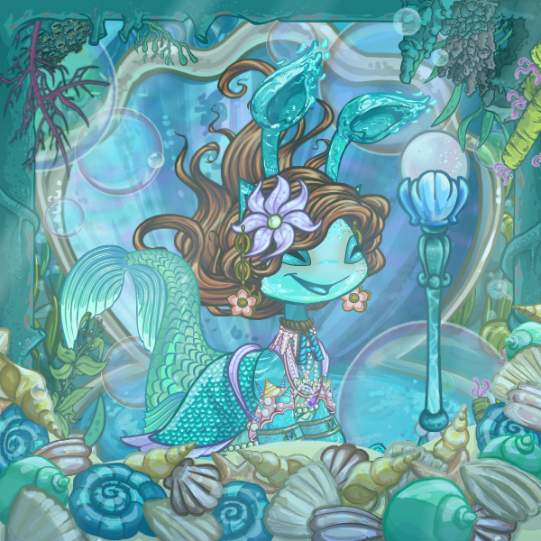 Asia Mermaid | Dress to Impress: Preview customized Neopets' clothing ...