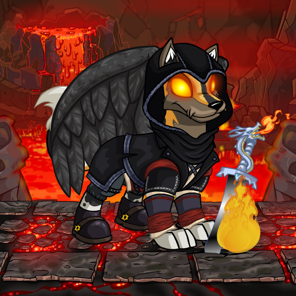 Dark angel lava | Dress to Impress